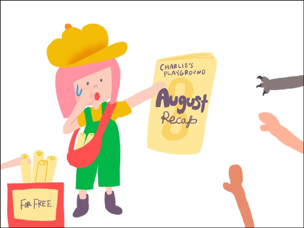 Monthly Charlie’s Playground: August 2025