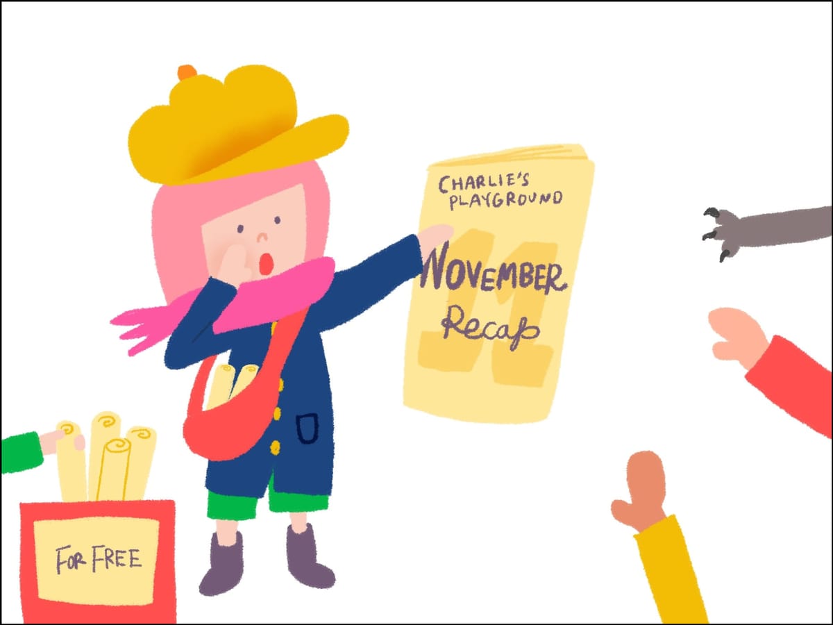 Charlie Yellow’s November Highlights